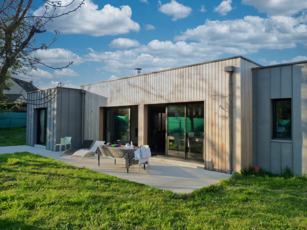 Maison mixte - BBC Effinergie - Volumes & Bois - Loire-Atlantique